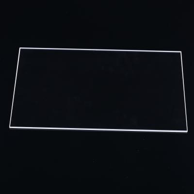 China High Transmittance Heat Resistant Polishing Silica Quartz Glass Sheet for sale