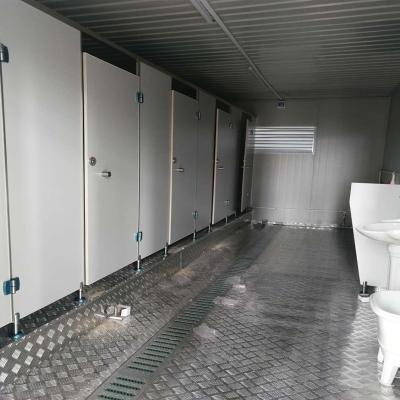 China Scandinavian Design Style Customized Portable Mobile Public Toilet Folding Camping Luxury Portable Site Toilet for sale