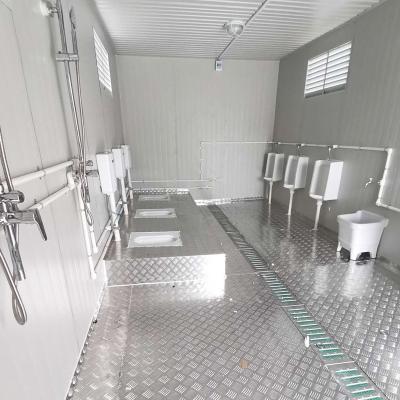 China Comfort toiletten Prefab Container Ablutie Douche Draagbaar toilet Verdikte huis Te koop