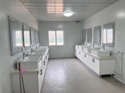China Customized Color Mobile Living Container House The Most Popular Quick Install Modularized Flat Pack 20ft 40ft for sale