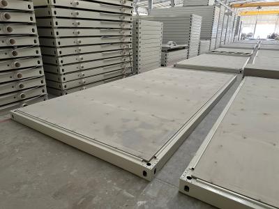 China Easy Installation Water Proof Stable 20 40 ft Customized Sandwich Panel Prefab Container House with Steel Structure for sale