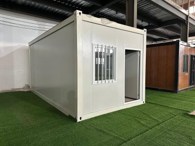 China Easy Installation Water Proof Stable 20 40 ft Customized Sandwich Panel Prefab Container House with Steel Structure for sale