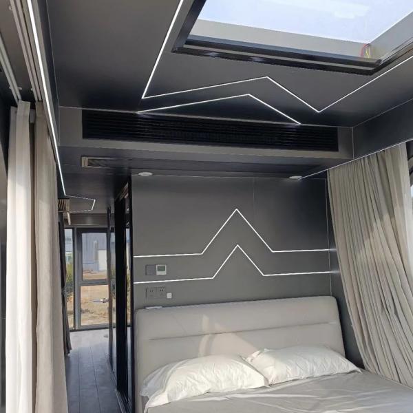 Quality 3D Model Design Modern Cabin House Space Capsule Modular Capsule Hotel for sale