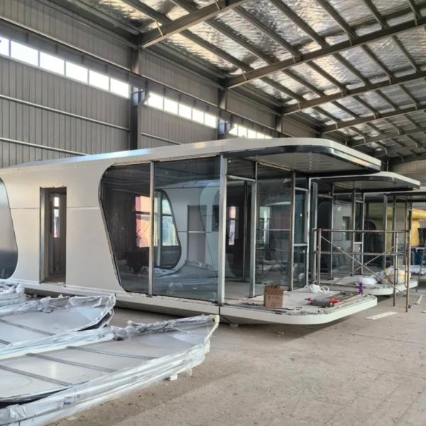 Quality 3D Model Design Modern Cabin House Space Capsule Modular Capsule Hotel for sale