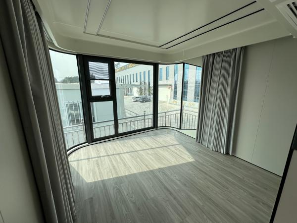 Quality Modern Prefab Design Space Capsule Resort Hotel with Sandwich Panel and 3D Model for sale