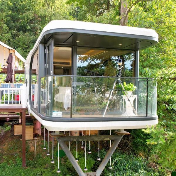 Quality Outdoor Cabin House Space Capsule Prefabricated Capsule Room for Hotel in 20'/40 for sale