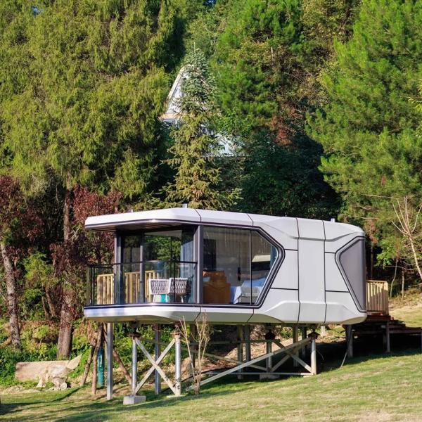 Quality Outdoor Space Capsule Cabin House Modular Capsule Hotel From Space Capsule House for sale