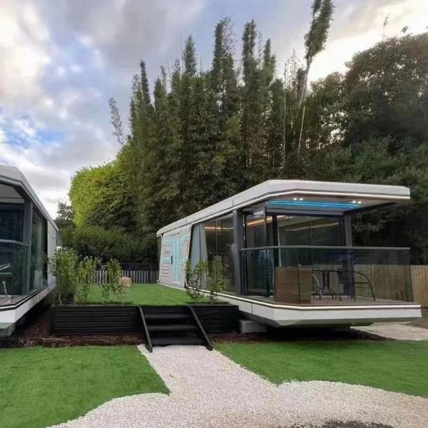 Quality Outdoor Space Capsule Cabin House Modular Capsule Hotel From Space Capsule House for sale
