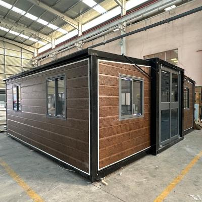 Cina Durabile utilizzando varie case Prefabbricato acciaio casa contenitore espandibile con pannello sandwich o materiale di parete / tetto di piastra di acciaio in vendita