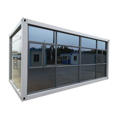 China Cores personalizadas 20 40 ft Painel de sanduíche pré-fabricado Container desmontável Casa para o local de construção Apartamento pré-fabricado de luxo à venda