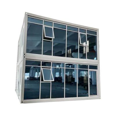 China Fácil Instalação Casas Prefabricadas Modernas Pequenas 20/40 ft Modular Prefabricado Container Detachable Casa em com cor personalizada à venda