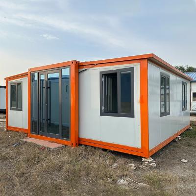China Casa Galvanizado Estrutura de aço Container expansível Casas com pequena estrutura criativa e à prova de água à prova de fogo à prova de vento à venda