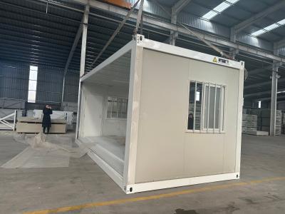 Cina Installazione veloce Colorato personalizzato Modulare Acciaio Vetro lana pannello sandwich Folding Container House per risparmio energetico a basse emissioni di carbonio in vendita