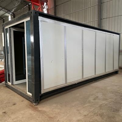 China Expandable Container Villa Fully Customized 20ft 40ft Modular House with Fireproof Waterproof Wall Panel and Steel Frame for sale