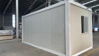China Folding Container House 20ft 30ft 40ft Prefab Sandwich Panel Modular Workshop Solution for sale