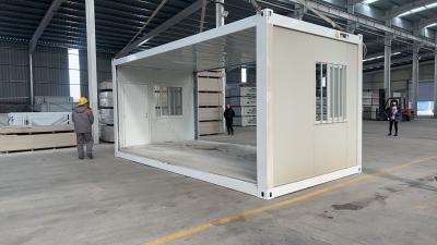 China 40ft 3C/CE/CL/SAA Standard Energy Saving Modular Prefab Steel Glass Wool Sandwich Panel Folding Container House for Shipment for sale