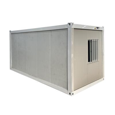 China Makkelijke montage Opvouwbaar kantoor Modulair huis Opvouwbaar geprefabriceerd huis met EPS-sandwichpaneel Muurcontainer Huizen Te koop