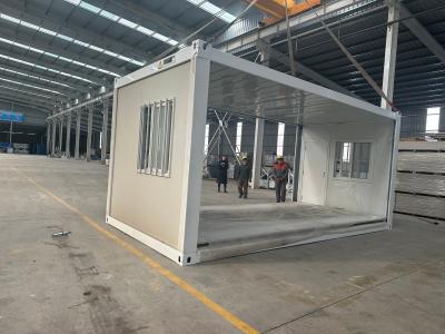 China Casa de contenedores plegable Z de 20 pies Casa prefabricada plegable pequeña con color personalizado en venta