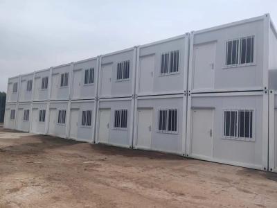 Cina Struttura in acciaio galvanizzato pannello sandwich casa contenitore a confezione piatta per dimensioni personalizzate e isolamento acustico staccabile in vendita