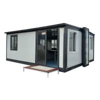 China Customized 20ft Expandable Container House Galvanized Steel Prefab Quick Installation for sale