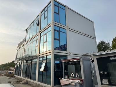China Outdoor Function Custom Multiple Sizes Flat Pack Container House with Modern Design Style and Sound Insulation for sale