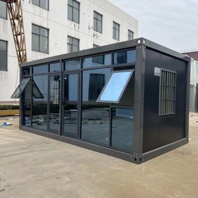 China Casa de contenedores desmontable fácil de instalar marco de acero de color personalizado 20 40 pies estable Modular prefabricado moderno para el campamento de trabajadores en venta