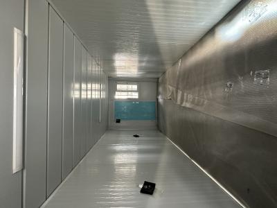 中国 移動型 多モジュール式 プリファブリック 20 40 フィート プリファブリック 鋼筋 カーブ ジーグザック 折り畳み式 コンテナハウス 構造付き 販売のため