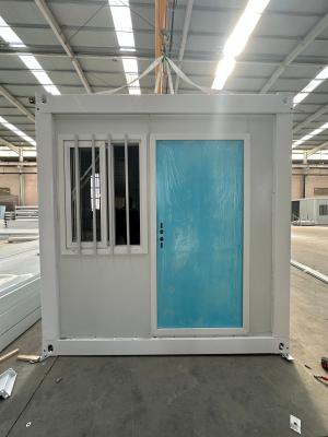 China Customized EPS Sandwich Panel Roof Luxury Small Portable Mini Tiny Prefab Modular Folding Container House With Bathroom for sale