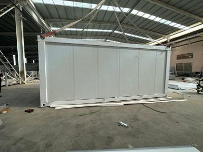 China Customized EPS Sandwich Panel Roof Luxury Small Portable Mini Tiny Prefab Modular Folding Container House With Bathroom for sale