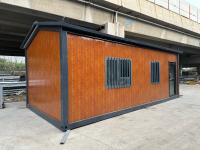 China Flat Pack Container House 20ft 40ft Prefab Hurricane Proof Quick Installation Galvanized Steel for sale
