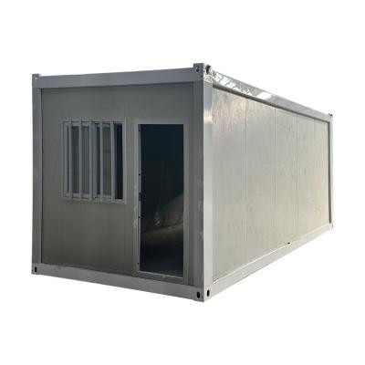 China 20ft 40ft Modular Camping Pequeno Tiny Container House Construção rápida Container dobrável pré-fabricado para requisitos de escritório doméstico à venda