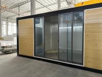 China Customizable Flat Pack Container House 20FT 40FT Prefab Office Dormitory Fast Install Waterproof for sale