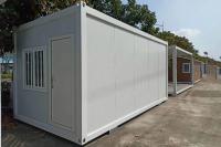 China Customizable Flat Pack Container House 20FT 40FT Prefab Office Dormitory Fast Install Waterproof for sale