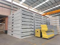 China Flat Pack Prefab Insulated Container House 20FT 40FT Easy Installation Customizable for sale