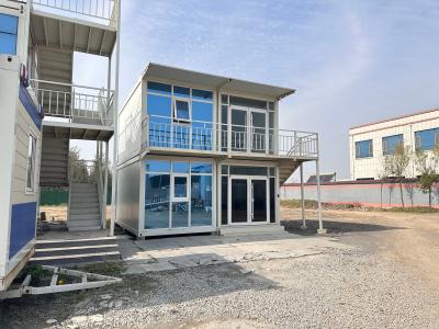 China Personalização Unidade de armazenamento de embalagem plana Casas de painel de sanduíche Casas pré-fabricadas Container Multifunção e fácil de instalar à venda