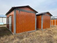 China Customized Flat Pack Container House 20ft 40ft Prefab Storage Sandwich Panel for Easy Assembly for sale