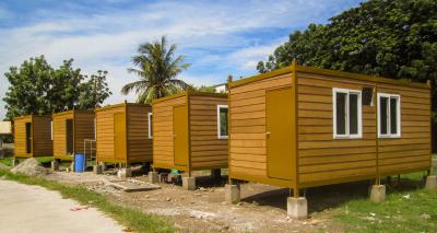 China Contemporary Design Style Quick Installation Portable Professional Customization High Wind Rating Prefab Container Houses for sale