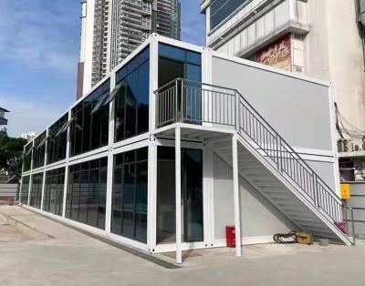China Contemporary Design Style Quick Installation Portable Professional Customization High Wind Rating Prefab Container Houses for sale