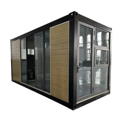 China Ready To Live in Customization High Wind Rating and Fast Build Flat Pack Office Container with Contemporary Design Style for sale