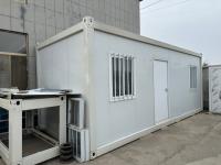 China Custom Modular Flat Pack Container House 20FT 40FT Fireproof Sandwich Panel Prefab Home for sale