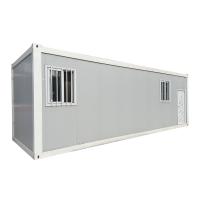 China Customizable Flat Pack Container House 20ft 40ft Easy Install Sandwich Panel Mobile Office for sale