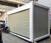 China Customizable Flat Pack Container House 20ft 40ft Easy Install Sandwich Panel Mobile Office for sale