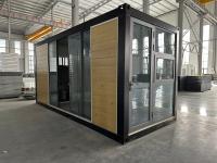 China Customizable Flat Pack Container House 20FT 40FT Modular Prefab Home Waterproof Fireproof for sale