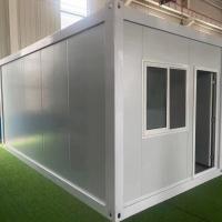 China Flat Pack Container House Customization 20FT 40FT High Wind Rating Easy Assembly Prefab Office Container Kit for sale