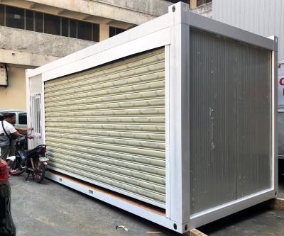 중국 전문 맞춤화 빠른 조립 플래트 패키지 저장 컨테이너 다기능 허리케인 증명 Prefab 홈 오피스 판매용