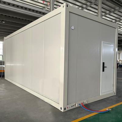 中国 現代のデザイン 20ft 40ft 急速なビルド フラットパック 切り離せる家 サンドイッチパネル コンテナ オーダーメイドのプリファブ 販売のため