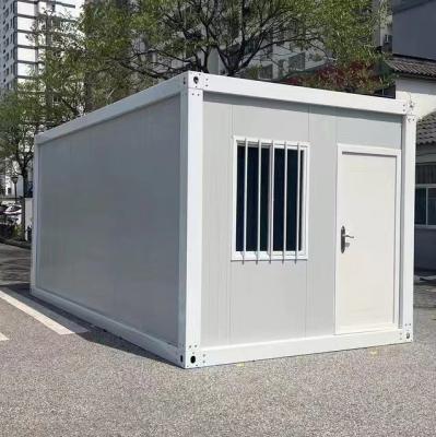 China Modern Design Sandwich Panel Door Container House with Energy Saving and Detachable Features for sale