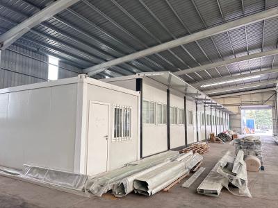 China High Wind Rating Easy Assembly Flat Packed Storage Container for Multi-function Prefabricated Container House Homes for sale