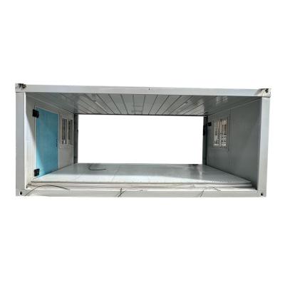 China 20FT Foldable Container House For Office Sandwich Panel Mini House Container With Ready To And Professional Customization for sale