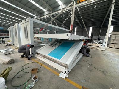 China Mehrfunktions-Schnellinstallation Fertighaus Klappcontainerhaus für Wohnung zu verkaufen